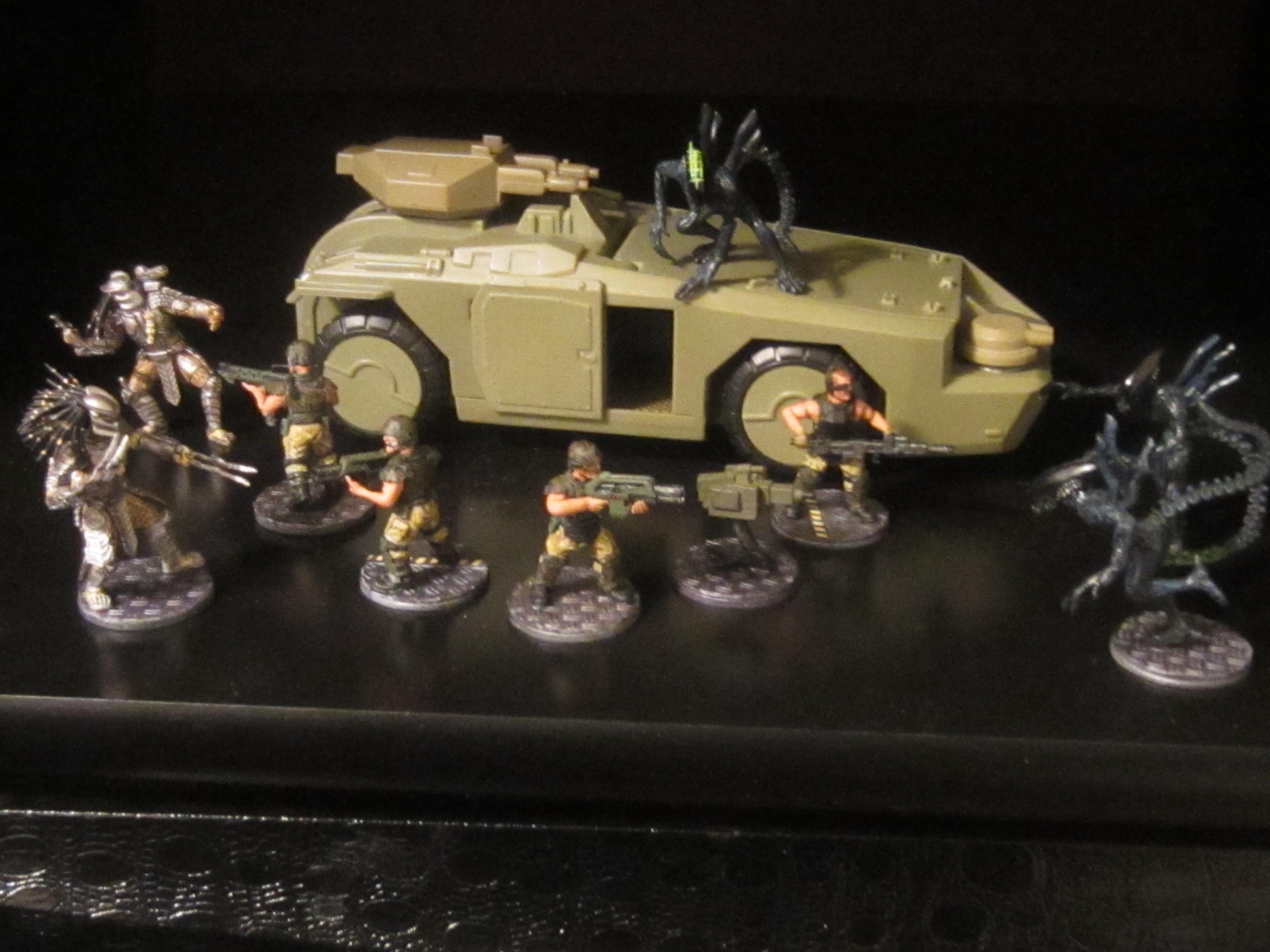 Aliens, Colonial Marines, Mad Robot, Predator - Mad Robot Miniature's Aliens vs Predator Marines ...